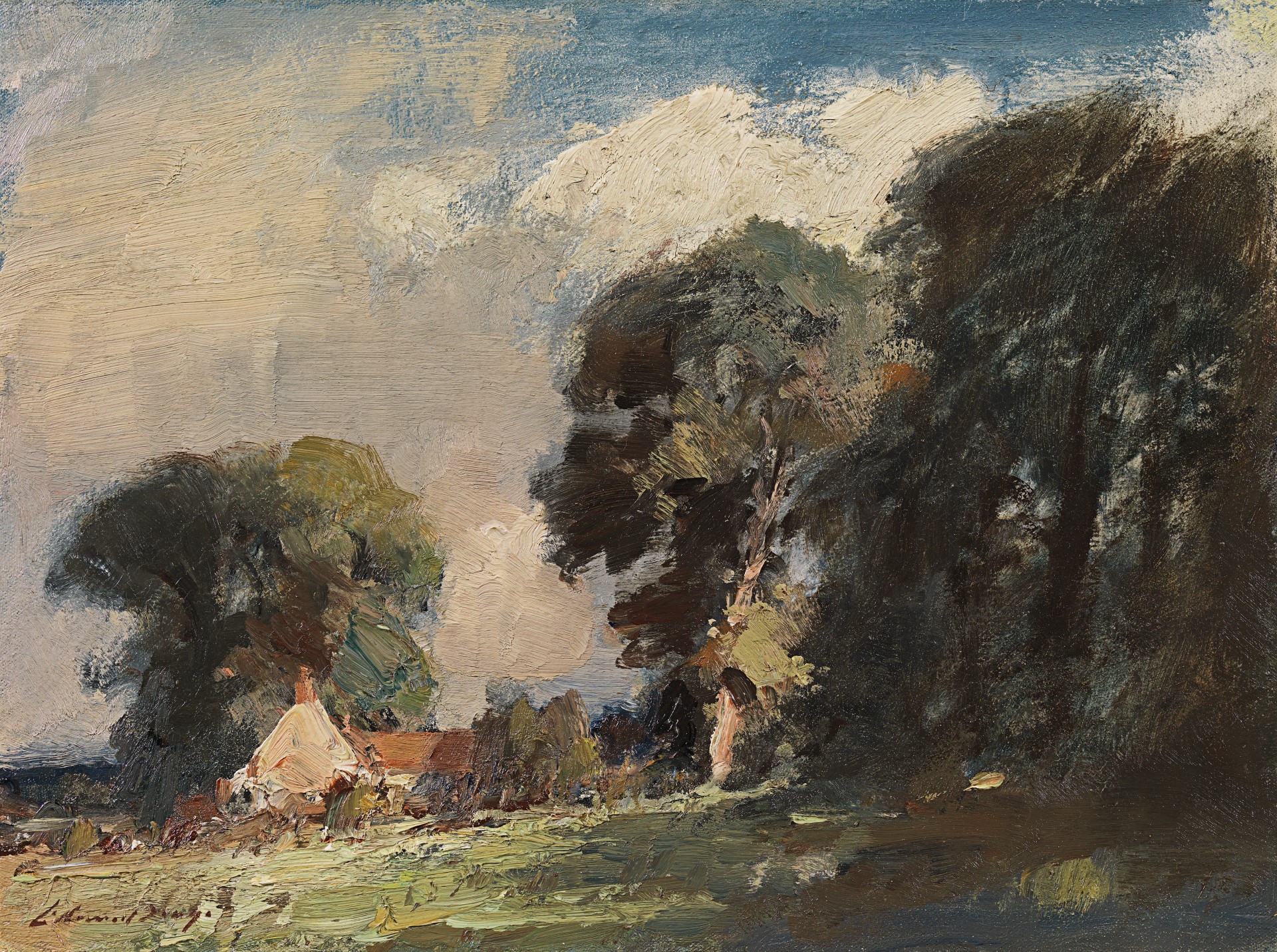 Edward Seago - Norfolk landscape - Richard Green