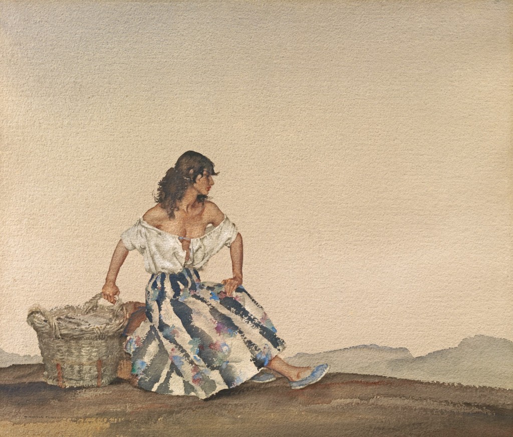Sir William Russell Flint - Griselda - Richard Green
